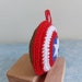 Crochet Captain America Shield 3D Keychain Handmade Toy - Etsy Hong Kong