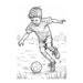 Football Coloring Book 2024, Euro 2024, Euro Cup 2024, European Cup ...