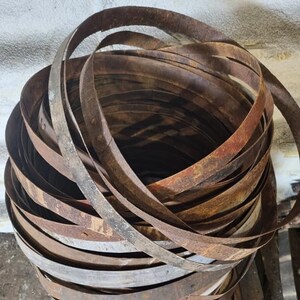 Set of 3 Genuine Whiskey Barrel Metal Hoops / Bands / Rings Excellent ...