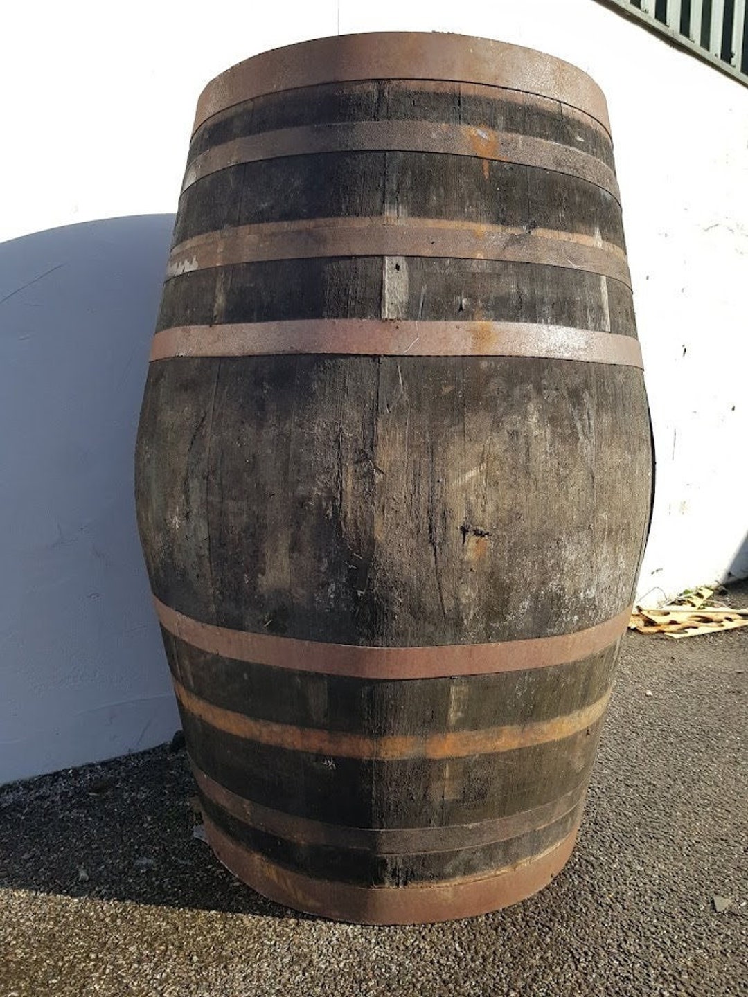Very Large GIANT 500l Oak Whisky Barrel Suitable for Water Butts, Ice ...