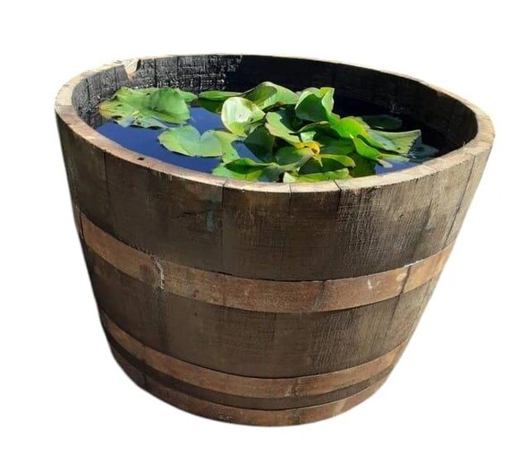The Blenheim Half Barrel Planter