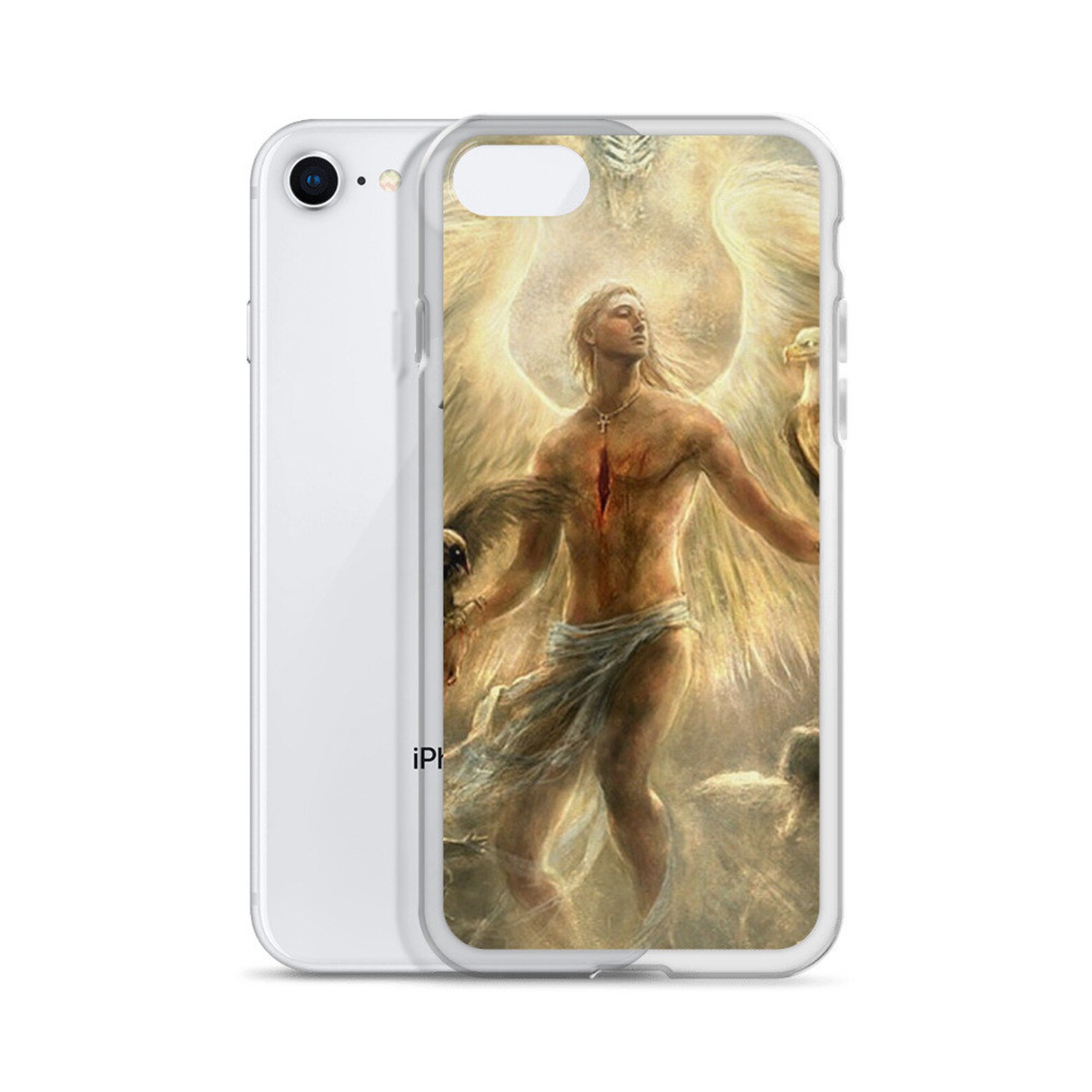Angel iPhone Case, Aesthetic iPhone Case, Abstract iPhone Case, Vintage ...