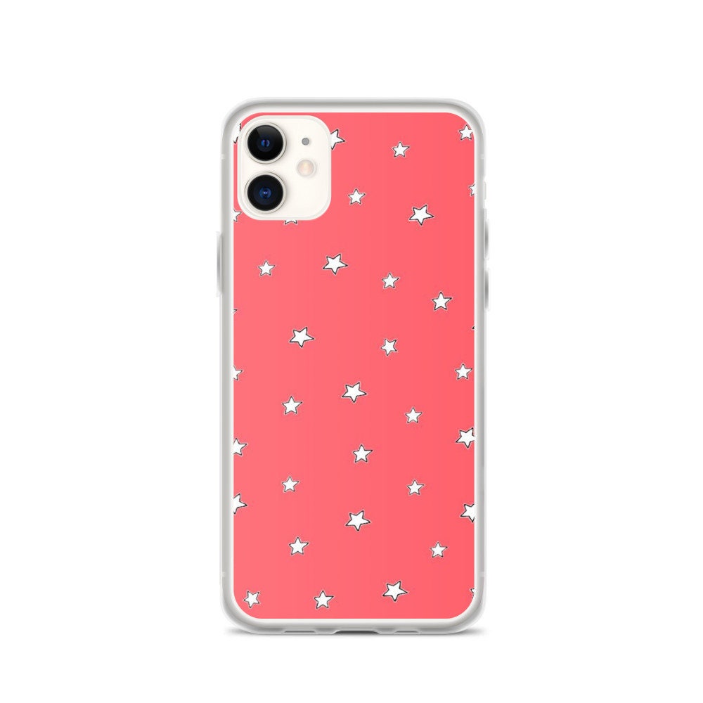 Stars iPhone Case Starry iPhone Case Pink iPhone Case - Etsy