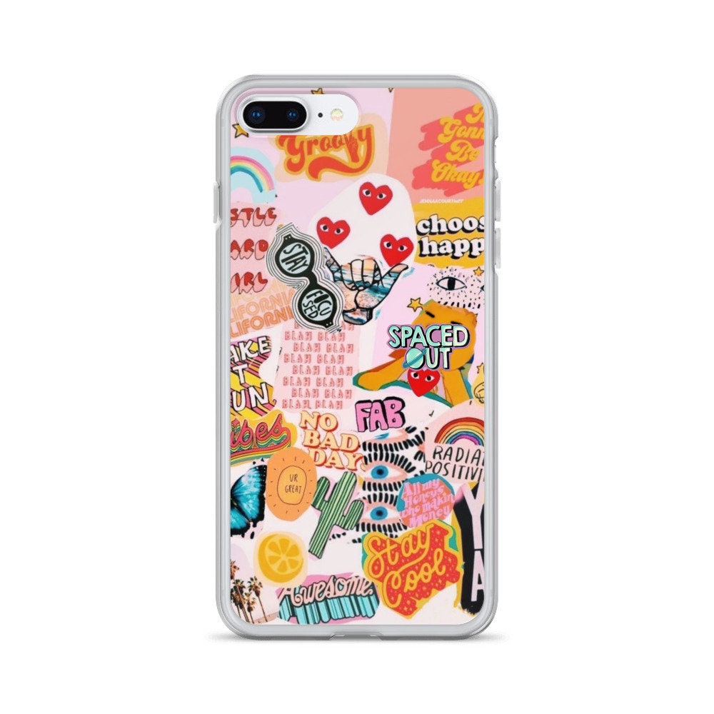 Collage iPhone Case Pink Collage iPhone Case Summer iPhone - Etsy