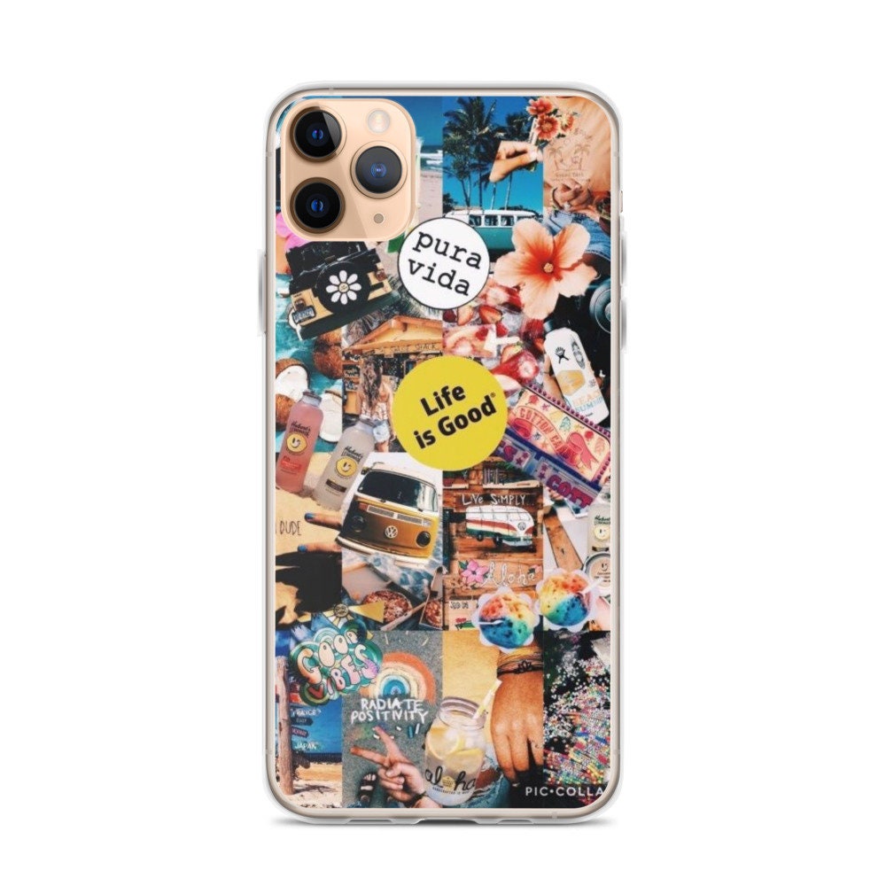 Collage iPhone Case, Beach iPhone Case, Summer iPhone Case, iPhone 12 ...