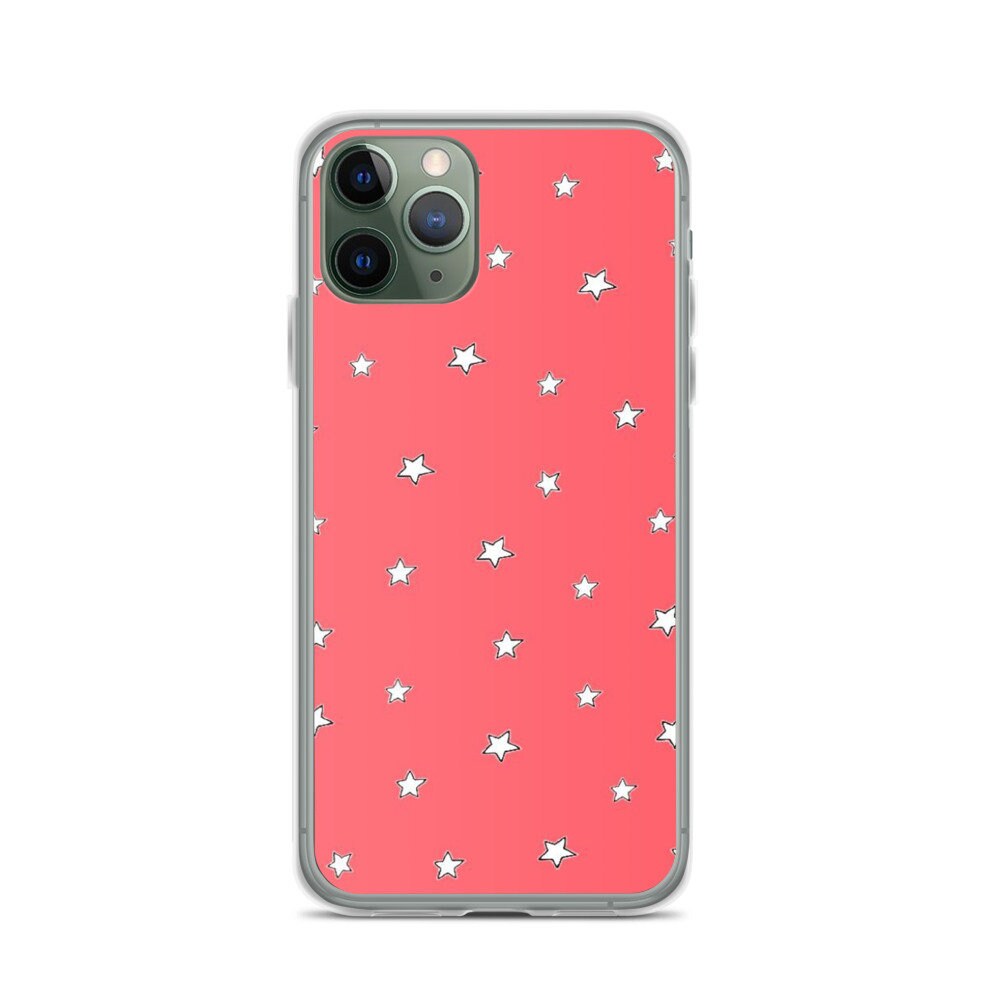 Stars iPhone Case Starry iPhone Case Pink iPhone Case - Etsy
