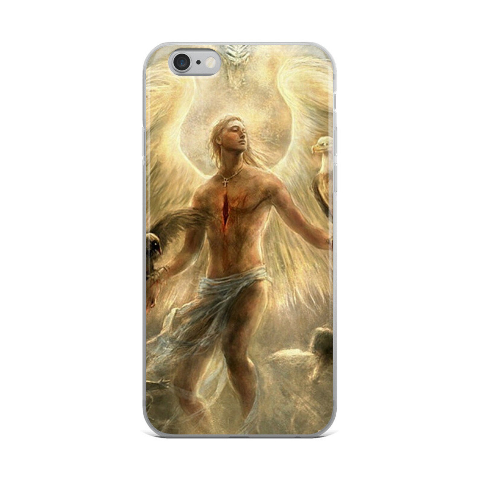 Angel iPhone Case, Aesthetic iPhone Case, Abstract iPhone Case, Vintage ...