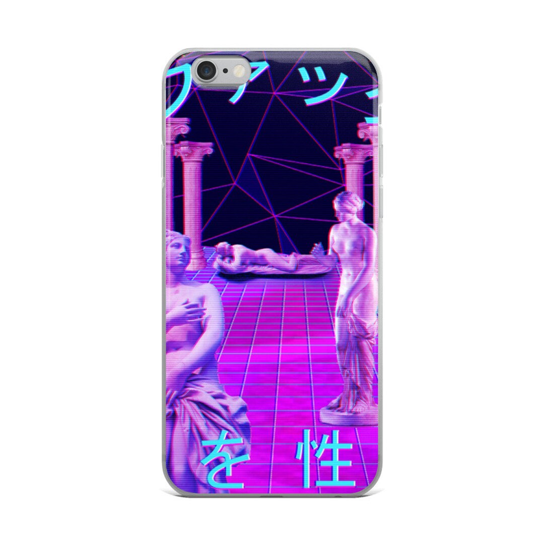 Vaporwave iPhone Case, Greek Gods iPhone Case, Statue iPhone Case ...