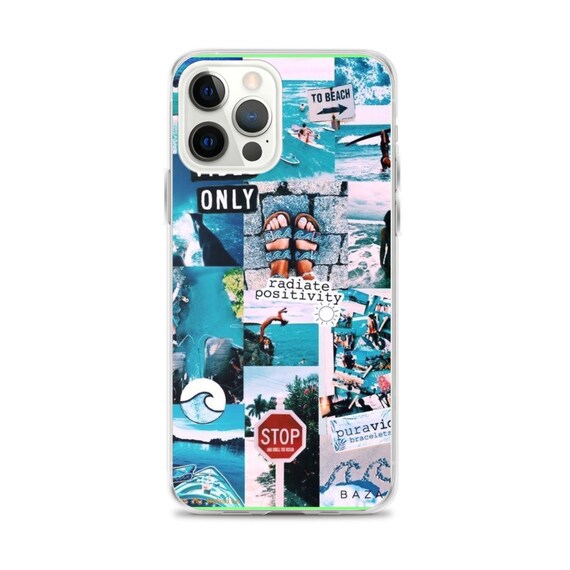 Beach iPhone Case Summer iPhone Case Collage iPhone Case | Etsy