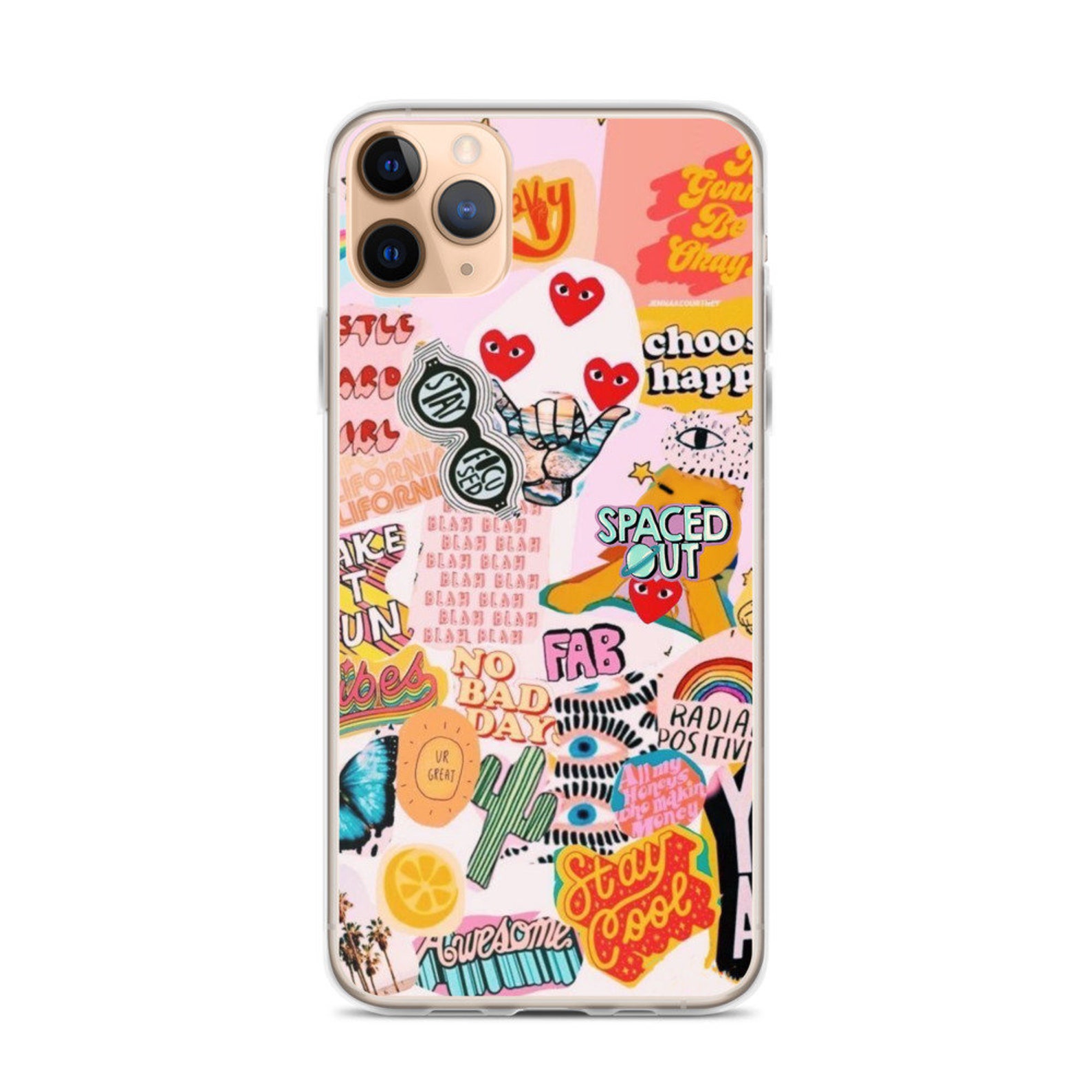 Collage iPhone Case Pink Collage iPhone Case Summer iPhone - Etsy