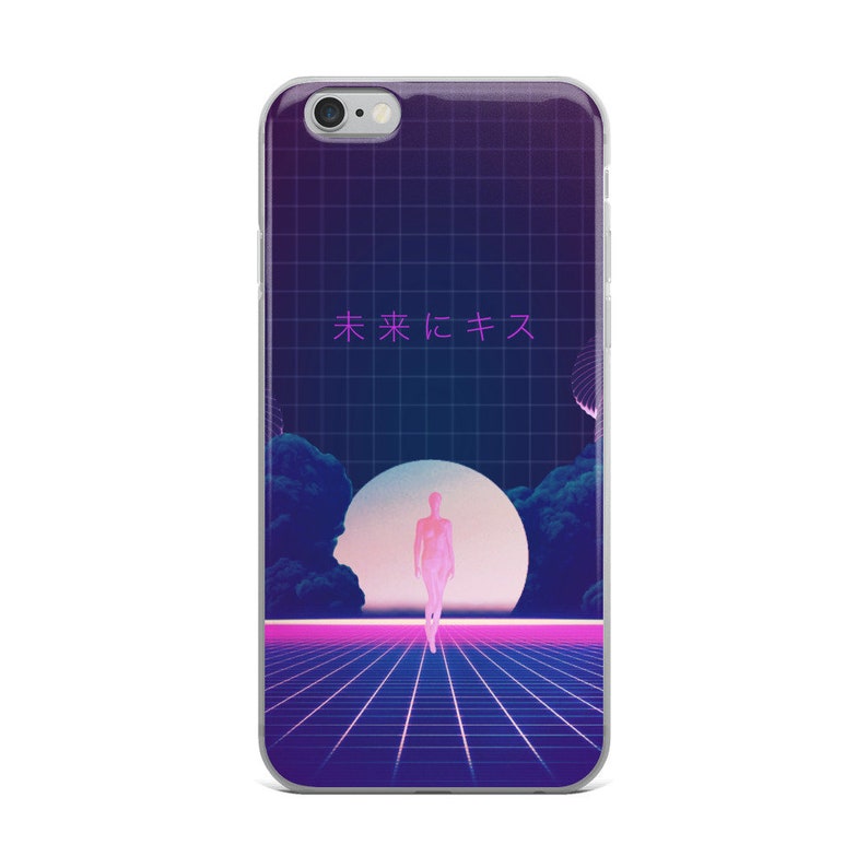 Vaporwave Iphone Case Aesthetic Iphone Case Abstract Iphone - Etsy