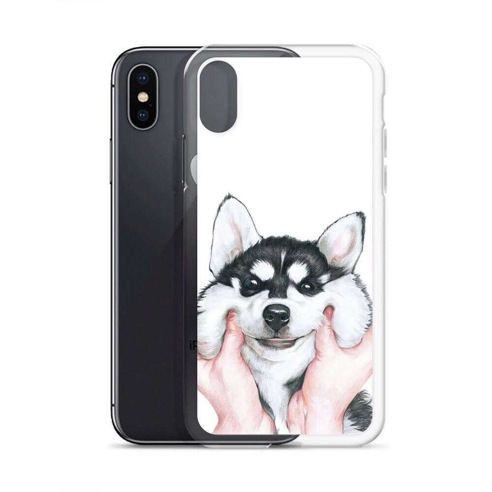 Husky iPhone Case Dog iPhone Case White Husky iPhone Case - Etsy