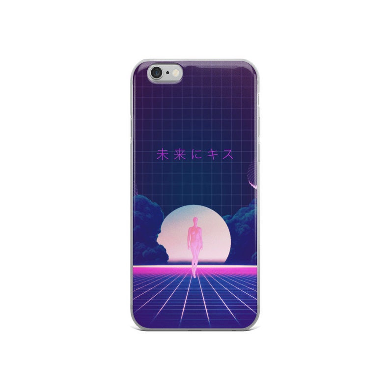 Vaporwave Iphone Case Aesthetic Iphone Case Abstract Iphone - Etsy