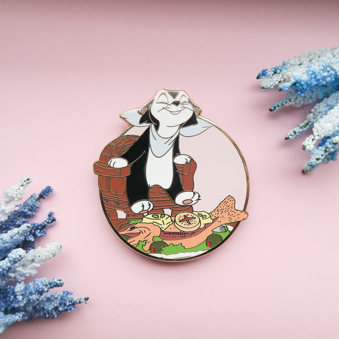 Figaro Disney Pin - Cute Enamel Pins - Cat Enamel Pin - Cute Cat Pins ...