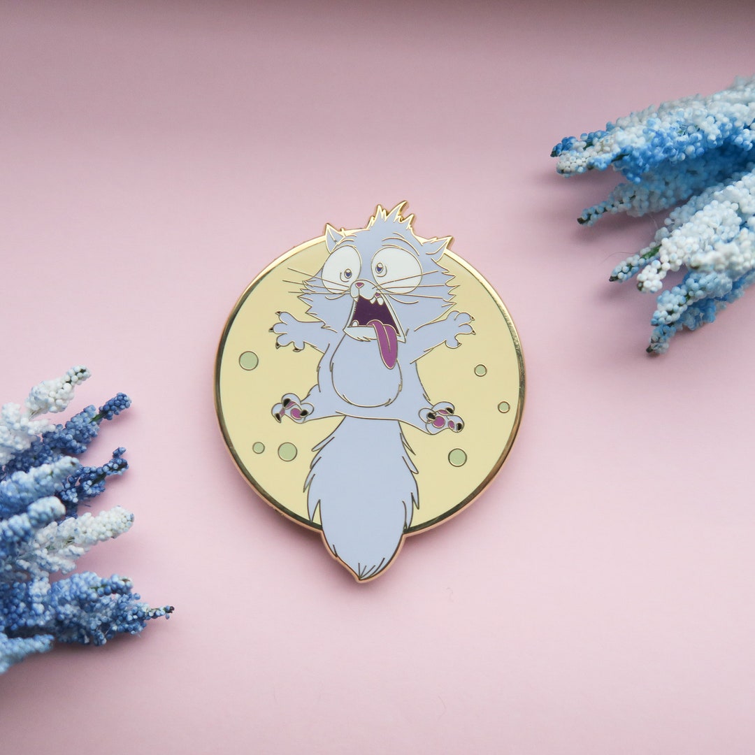 Yzma Disney Pin - Cute Enamel Pins - Cat Enamel Pin - Cute Cat Pins ...