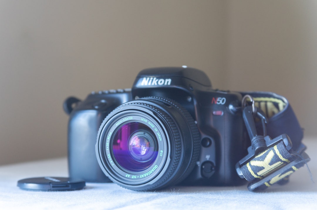 Nikon N50 W/ Quantaray 35-80mm F4-5.6: Retro 35mm Film SLR W/ Working ...