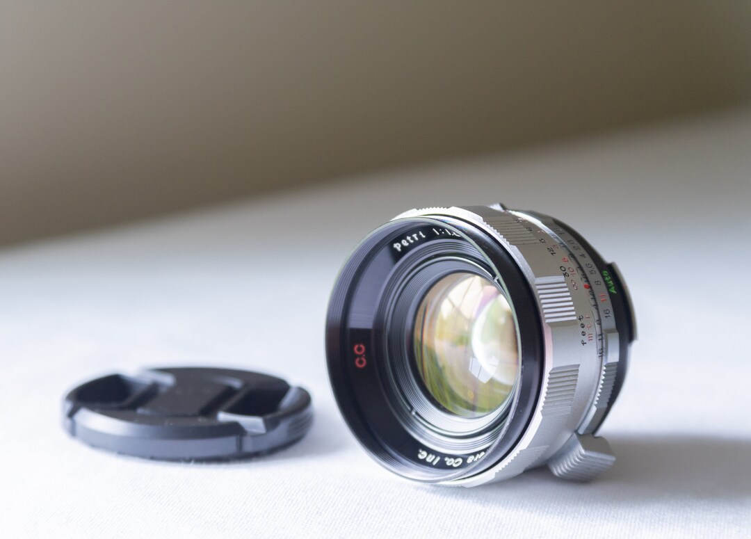 Petri CC 55mm F1.8: Vintage Fast Lens for Petri Ft-mount Cameras - Etsy