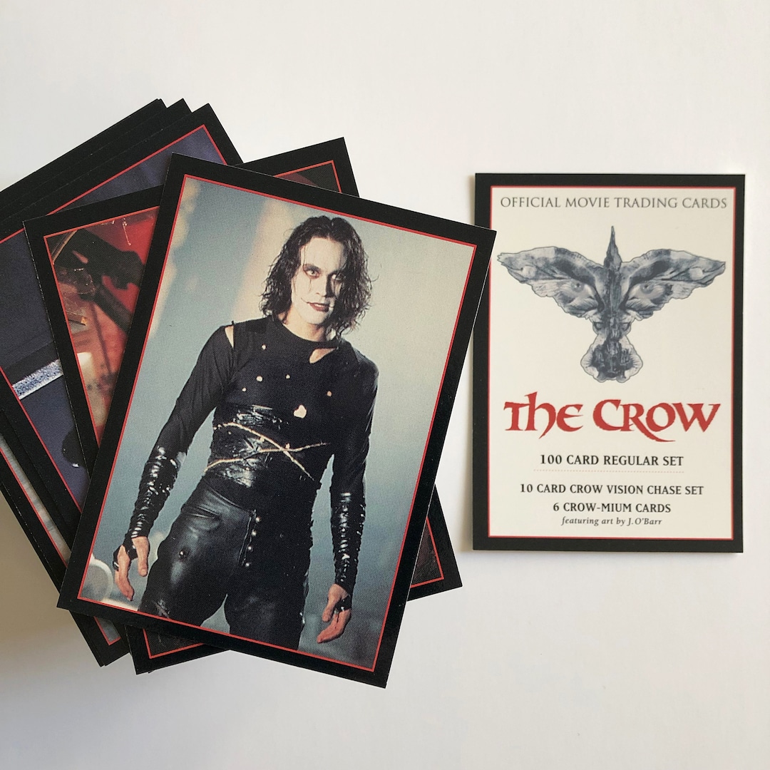 The Crow Official Movie Trading Cards 1994. Complete Set. Mint Condition. - Etsy