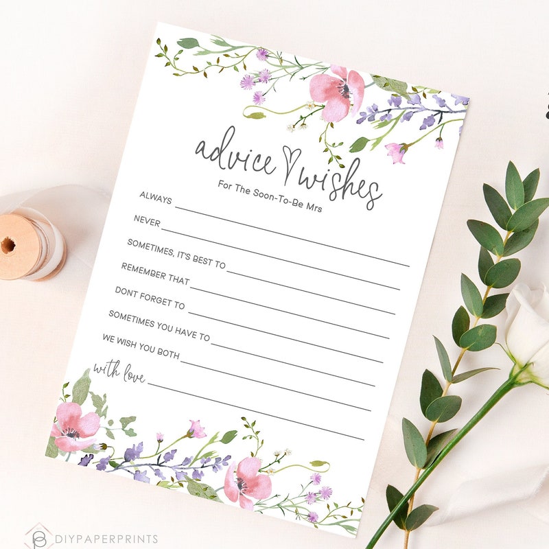 Advice for the Bride - Etsy