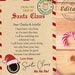 Editable Santa Cam Letter Template, Printable Letter From Santa ...