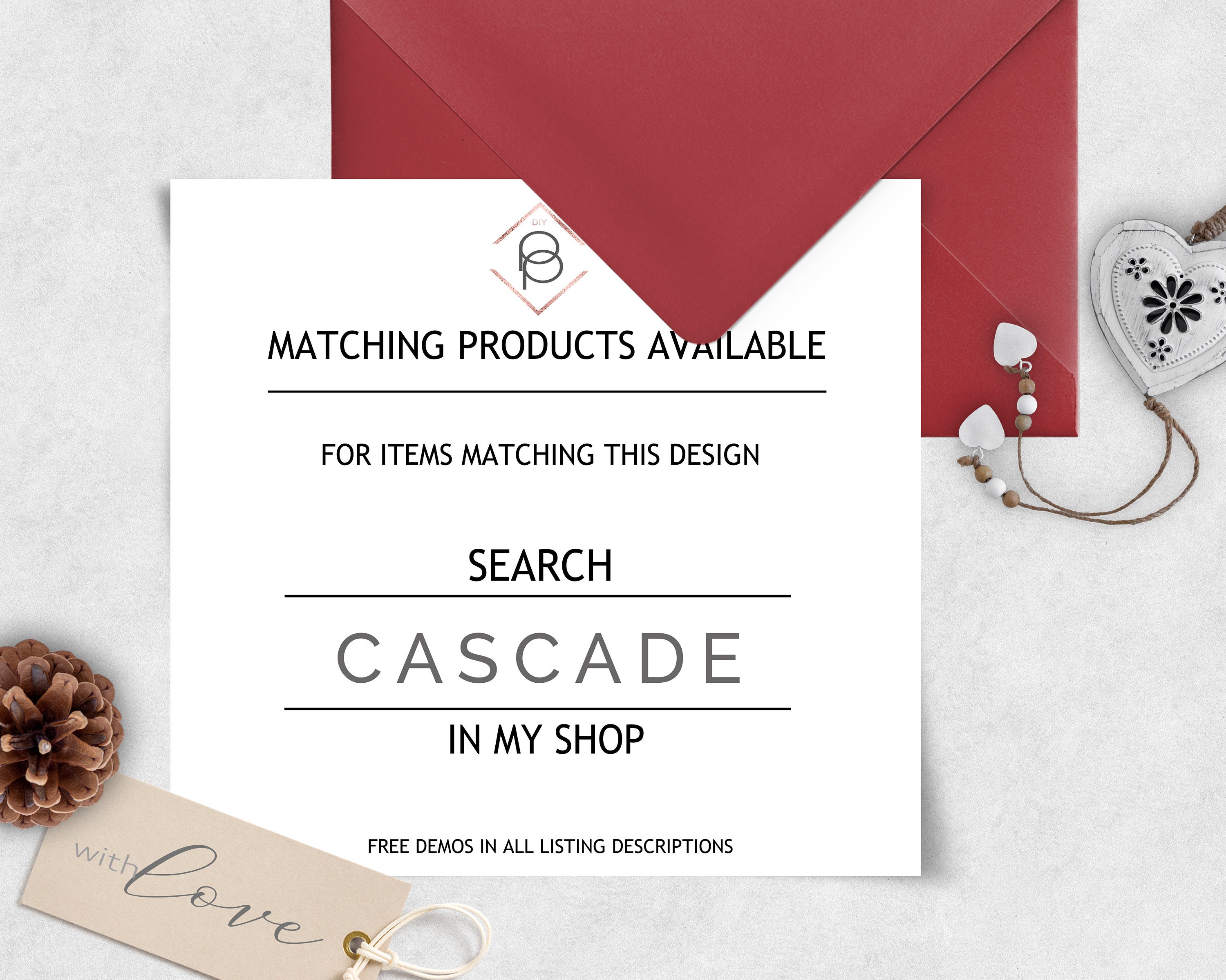 Editable Christmas Party Invitation, Winter Greenery (instant Download ...