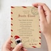Editable Santa Cam Letter Instant Download, Printable Santa Cam Letter ...