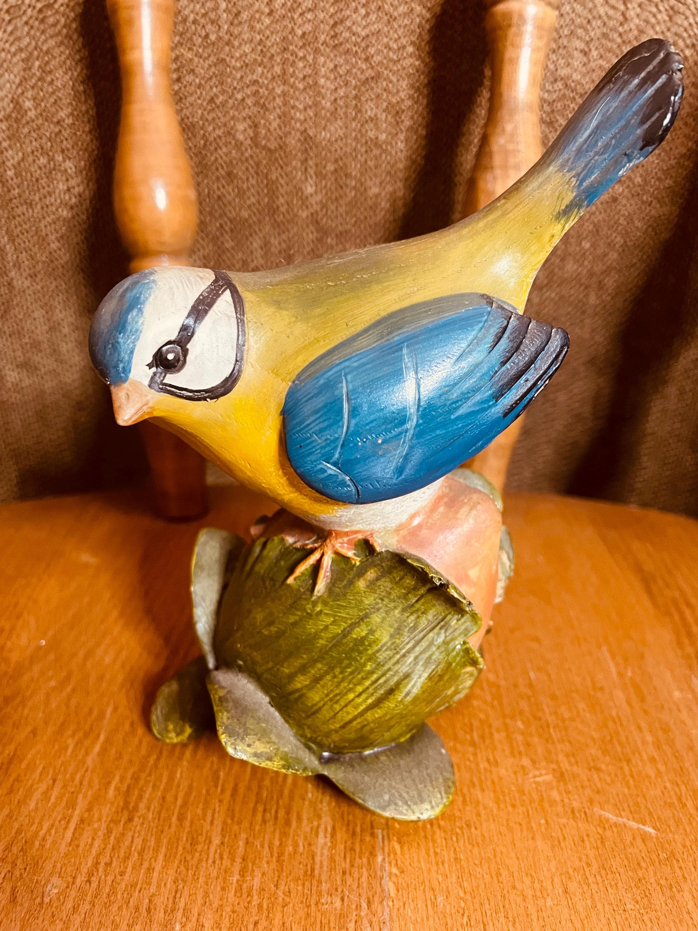 Vintage Evergreen Home & Garden Resin Bird Figurine - Etsy