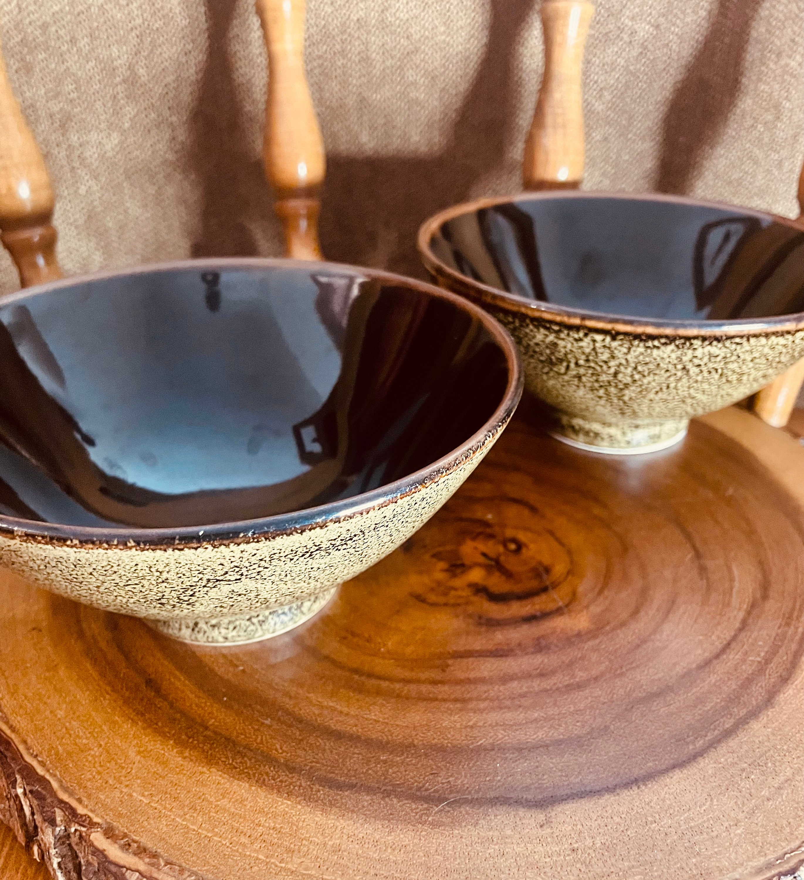Set of Two Vintage Serving Bowls - Etsy