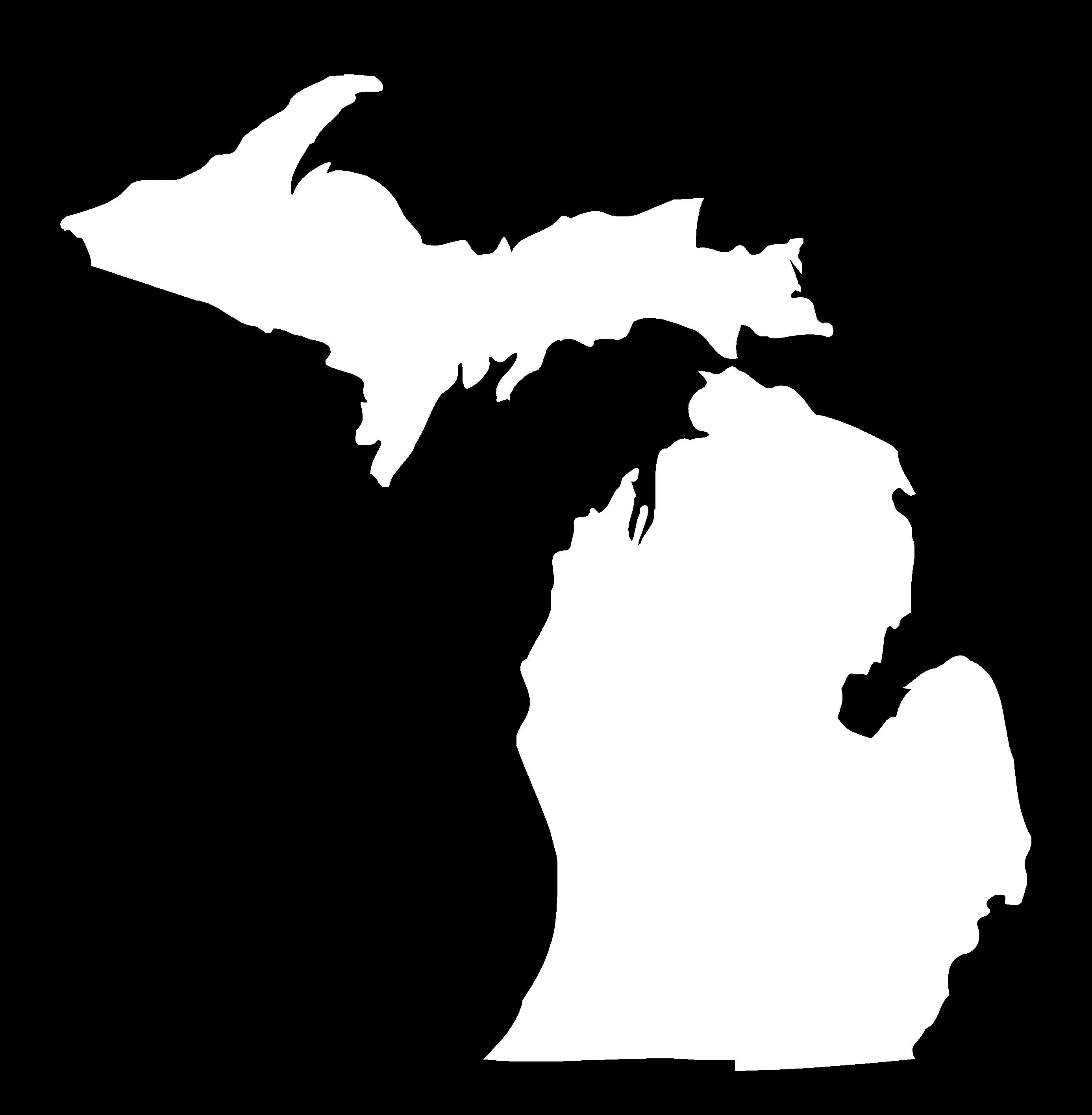 Michigan Decal, Sticker for Car Windows, Wood, Laptops, Etc.michigan ...
