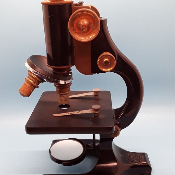 Vintage Microscope - Etsy