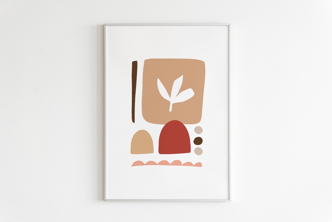 Abstract Geometric Autumn Prints,abstract & Modern Prints,abstract Wall ...