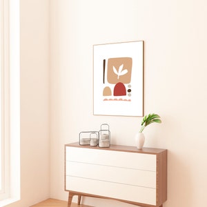 Abstract Geometric Autumn Prints,abstract & Modern Prints,abstract Wall ...