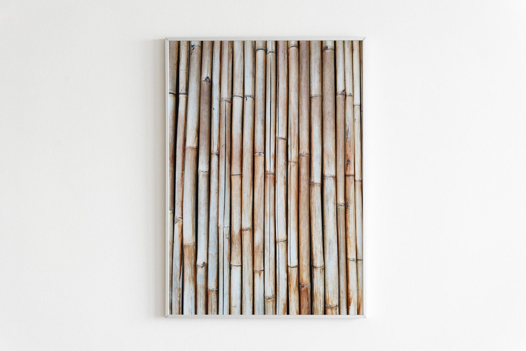 Bamboo Photo Wall Art, Nature Print, Neutral Decor, Bamboo Home Decor ...