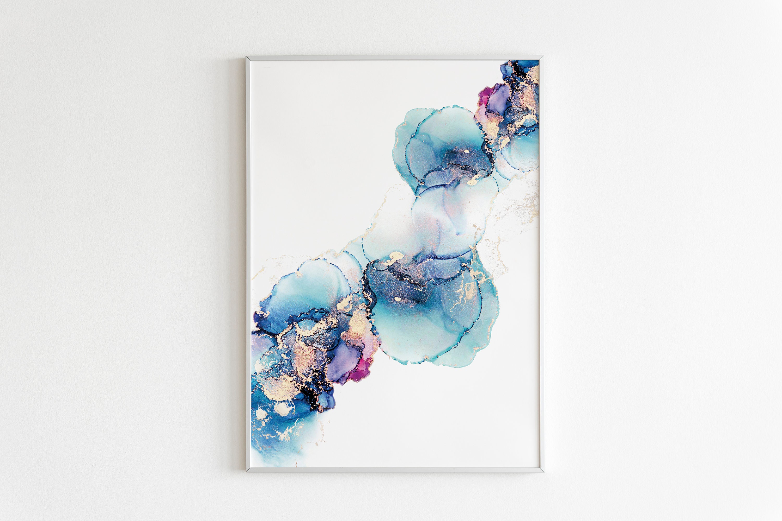 Abstract Alcohol Ink Wall Art Ink Paintingwatercolor Digital - Etsy ...