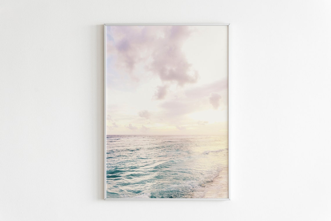 Beach Print Beach Photography Wall Print Printable Wall - Etsy