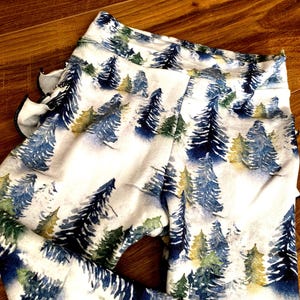 Winter Ruffle Pants / Baby Pants / Baby Girl Ruffle Leggings / Newborn ...