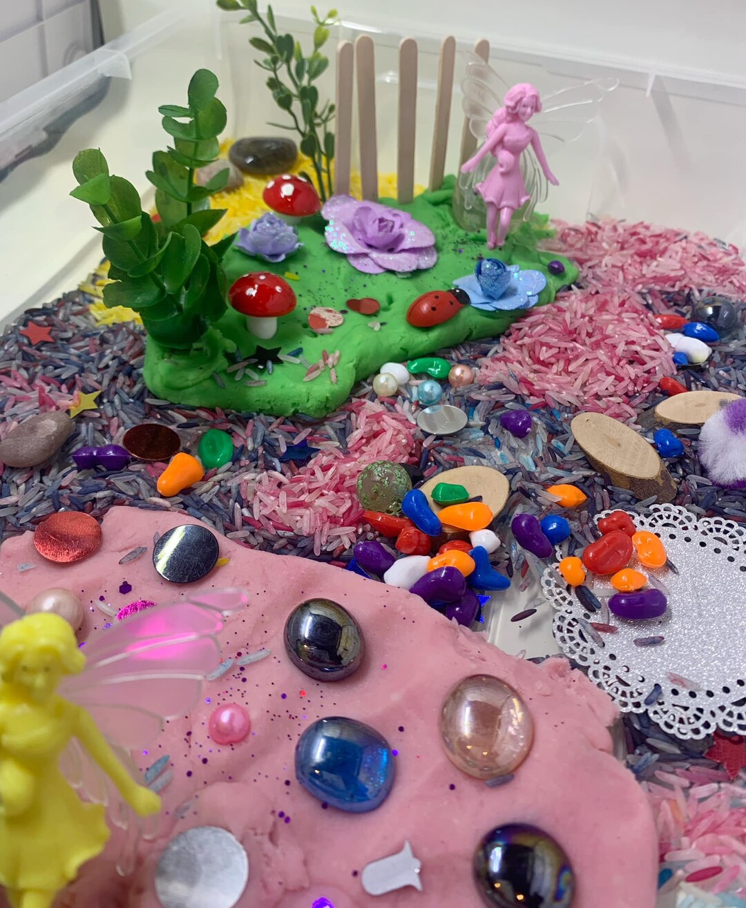 Sensory Play Fairy Garden Set - Etsy
