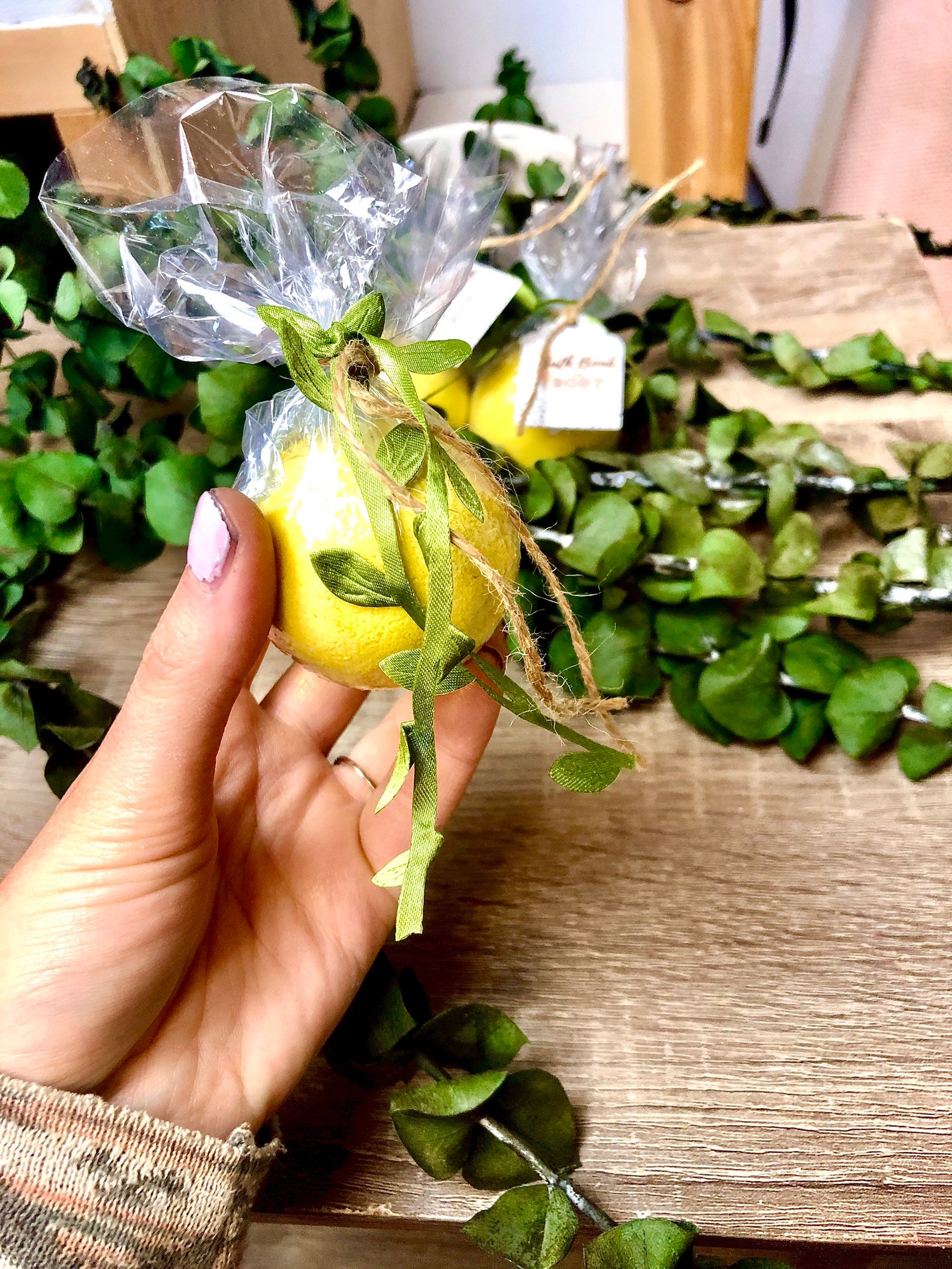 Lemon Drop Bath Bomb Hemp Oil Self Care Bridal Shower Gift - Etsy