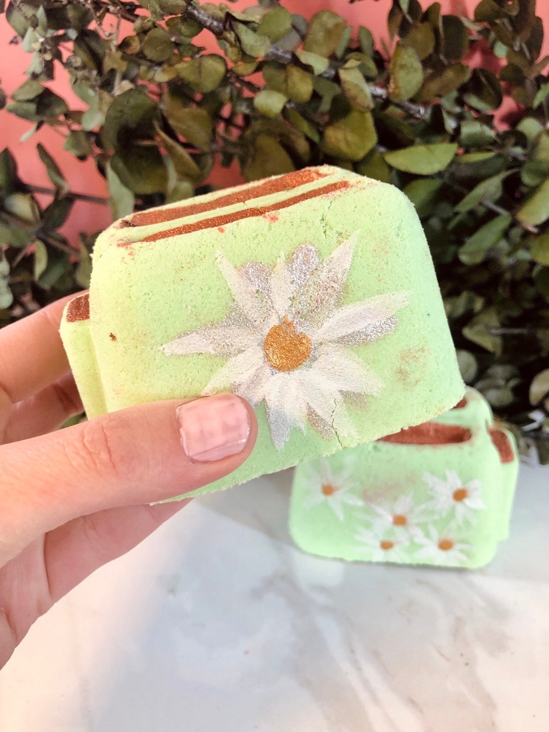 Daisy Retro Toaster Bath Bomb Square Bath Bomb Gift for Her Gift for Him Birthday Present Spa ...