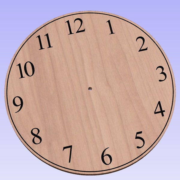 Clock Template - Etsy Canada