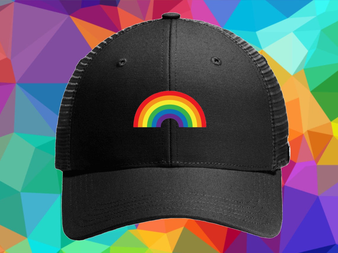 Rainbow Hat PRIDE Hat LGBT Hat LGBTQ Hat Gay Pride - Etsy