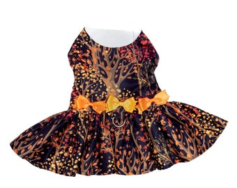 Pumpkin Dog Costume Halloween Dog Costume Pumpkin Dog Dress - Etsy