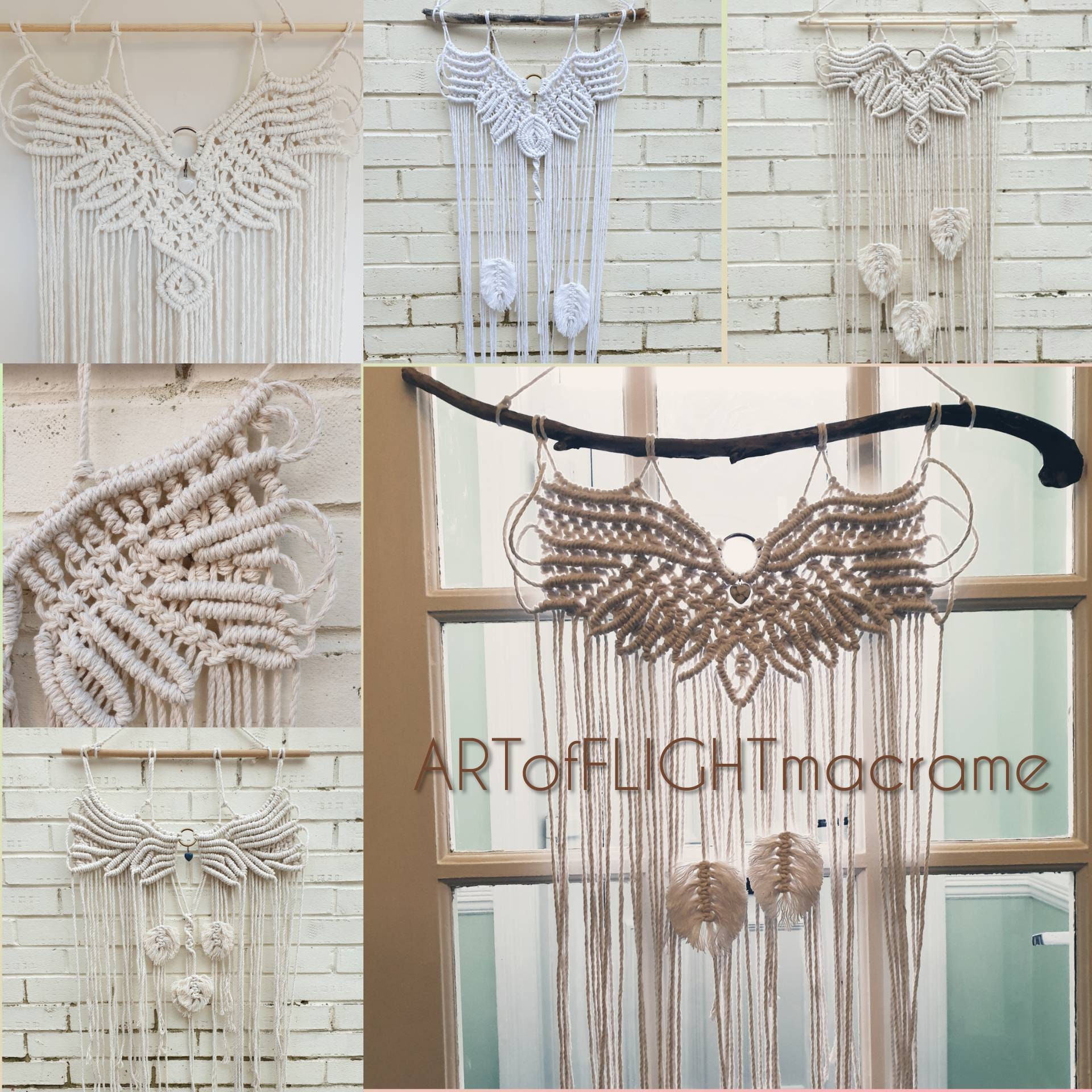 Macrame Pattern Eagle Tutorial Pdf - Etsy UK