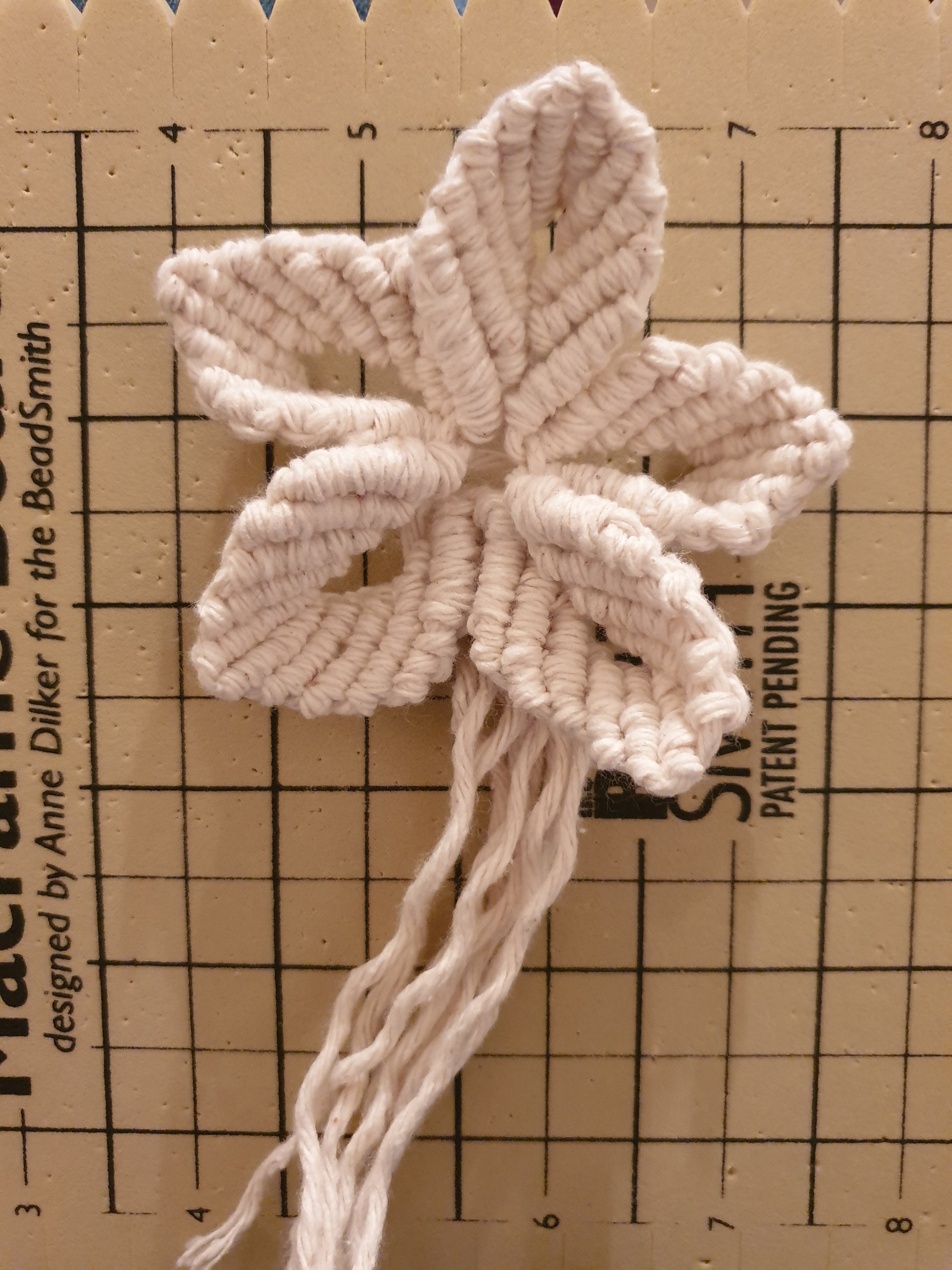 Macrame Flower PDF DIY Tutorial - Etsy