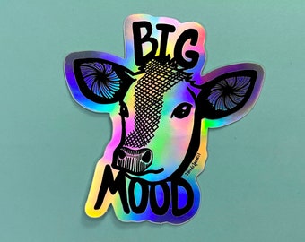 Big Mood Sticker | Etsy