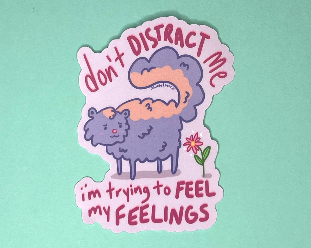 Emotional Skunk Vinyl Sticker - Etsy