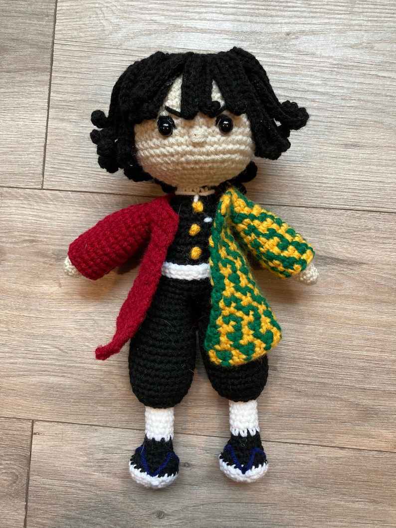 Demon Slayer Giyu Tomioka Crochet Pattern Etsy