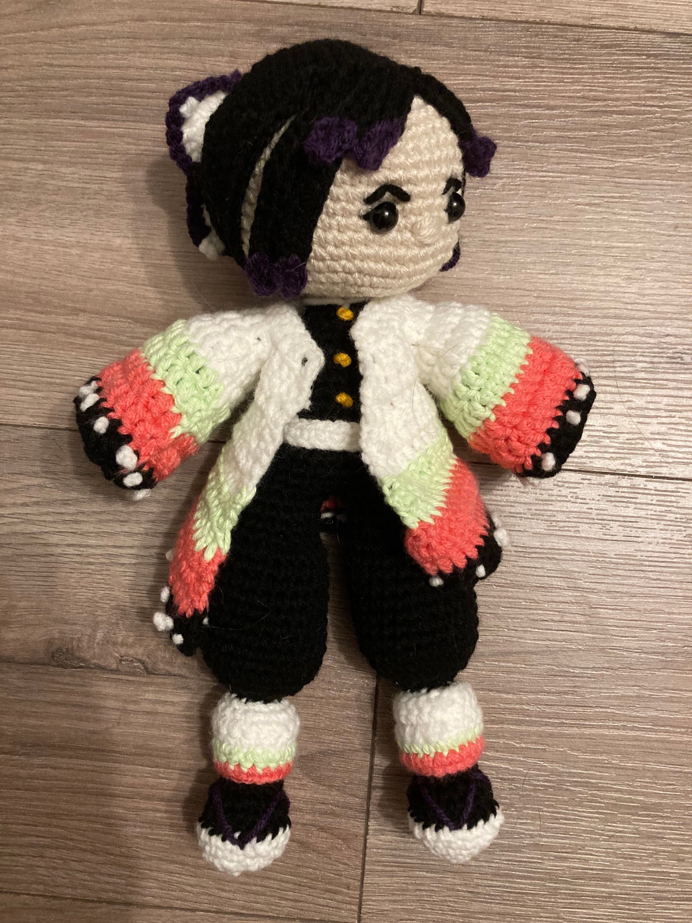 Demon Slayer Shinobu Kocho Crochet Pattern | Etsy