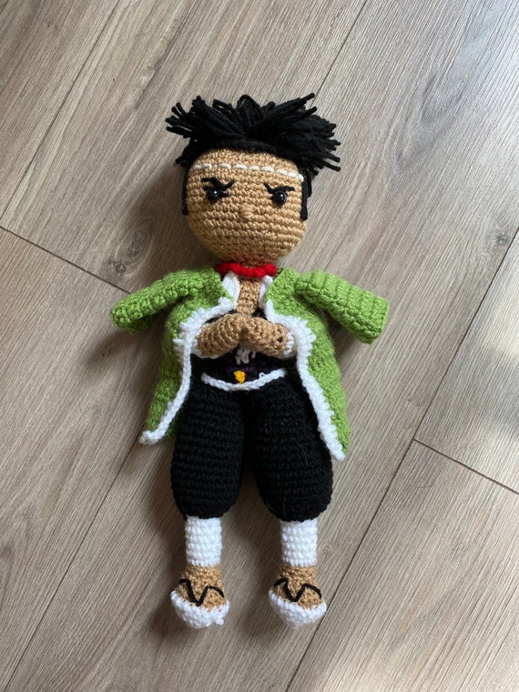 Demon Slayer Gyomei Himejima Crochet Pattern | Etsy