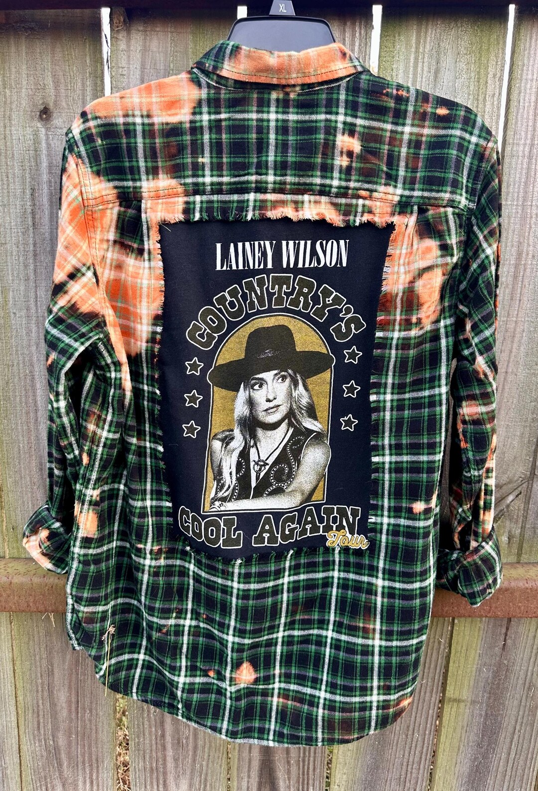 Lainey Wilson Concert Flannel Shirt Size Medium - Etsy